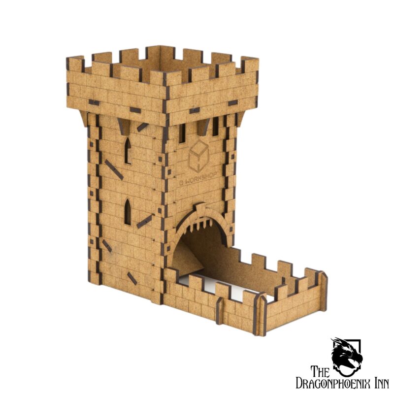 Q-Workshop Medieval Dice Tower | Dragonphoenix Inn